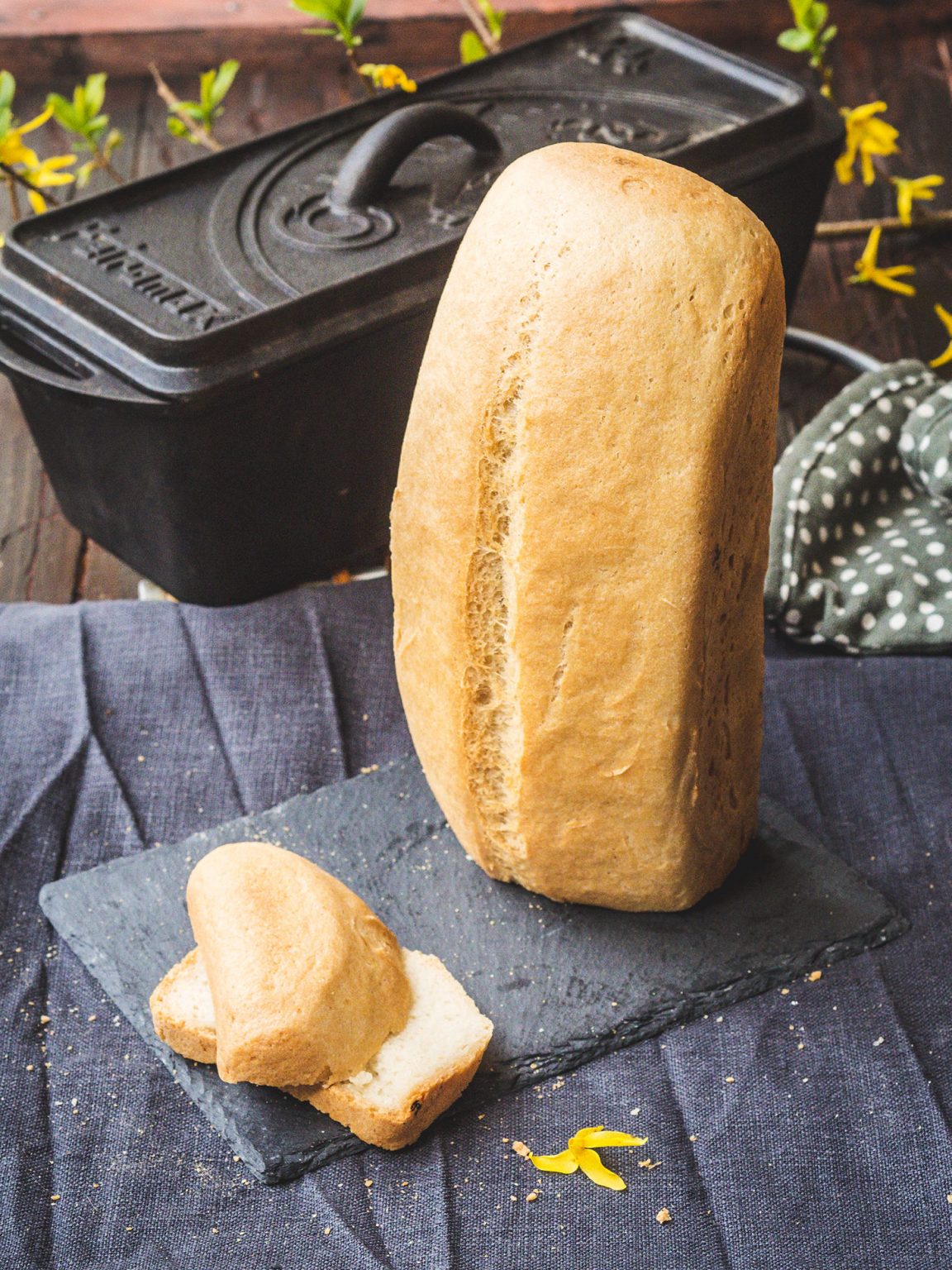 Brot im Dutch Oven - Glutenfrei Rezepte